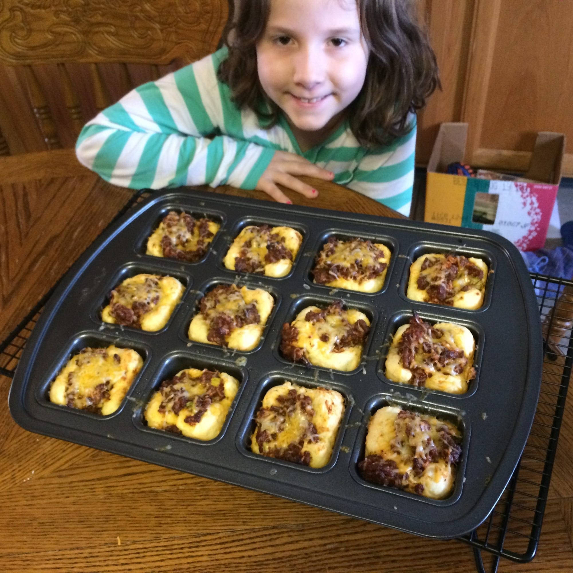 Mini Cheeseburger Pies- 8 WW Points+