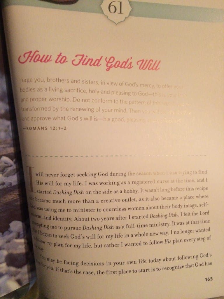 Dashing Dish Cookbook and Devotional Giveaway