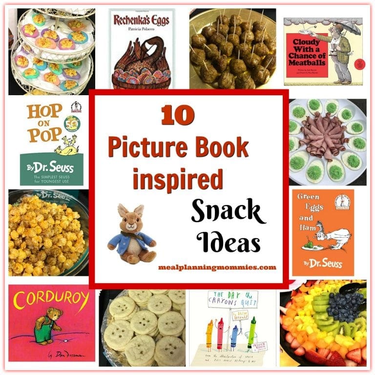 10 Picture book inspired snack ideas