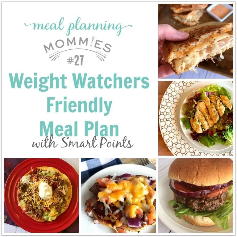 Weight Watchers Friendly Meal Plan #27 with FreeStyle Smart Points