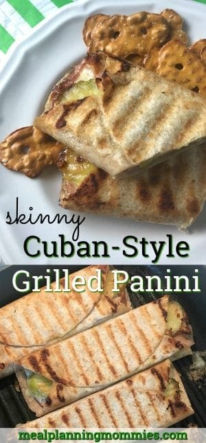 Skinny Cuban-Style Grilled Panini