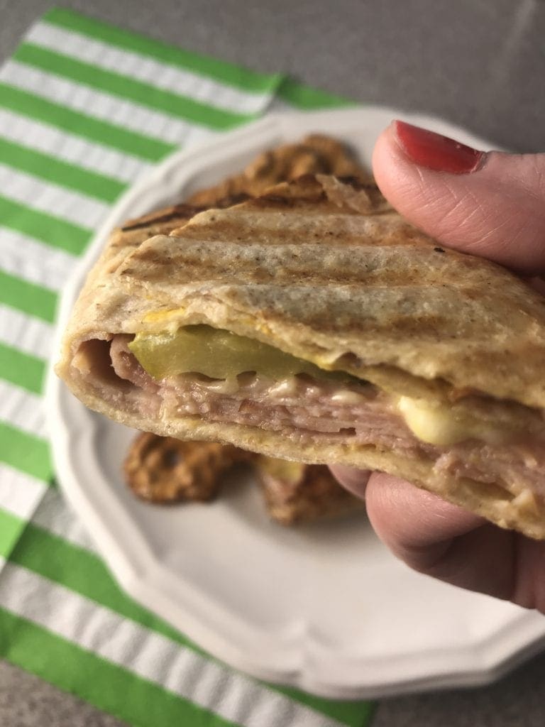 Skinny Cuban-Style Grilled Panini