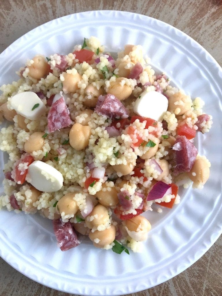 Light Italian-Style Couscous Salad
