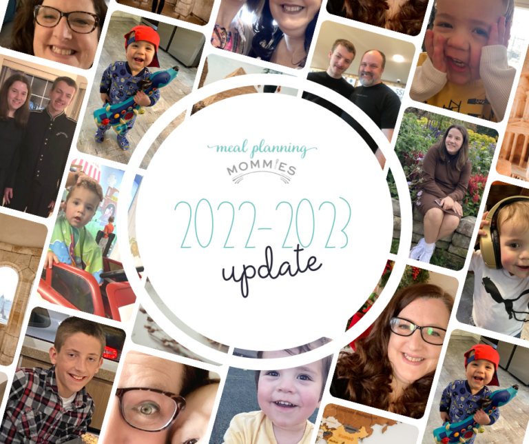 Updates on the blog and in life. - Meal Planning Mommies